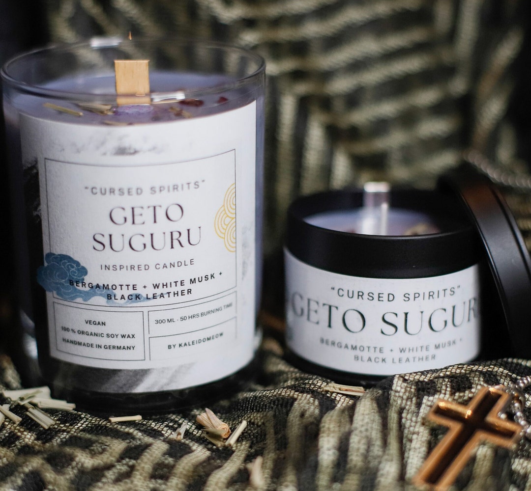 GETO SUGURU Inspired Candle - 'cursed Spirits' Jujutsu Kaisen Inspired ...