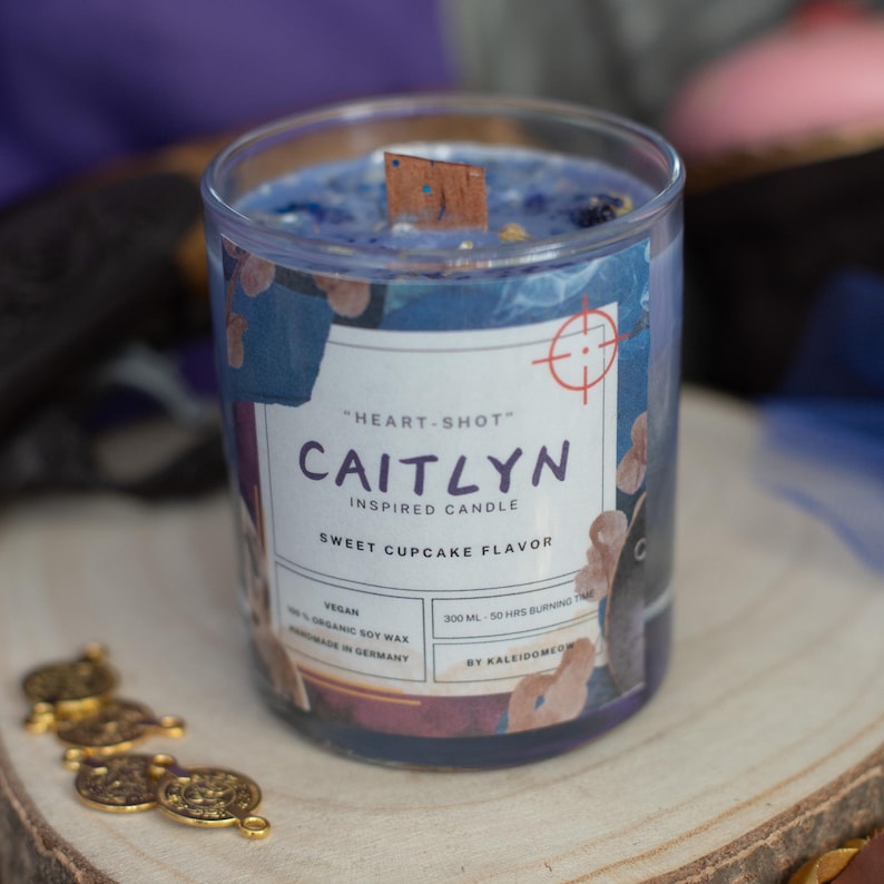 CAITLYN Inspired Scented Candle L ARCANE Inspired Soy Candle L Gift L ...