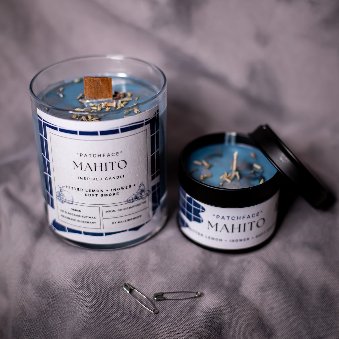 MAHITO Inspired Candle - 'patchface' Jujutsu Kaisen Inspired Soy Candle ...