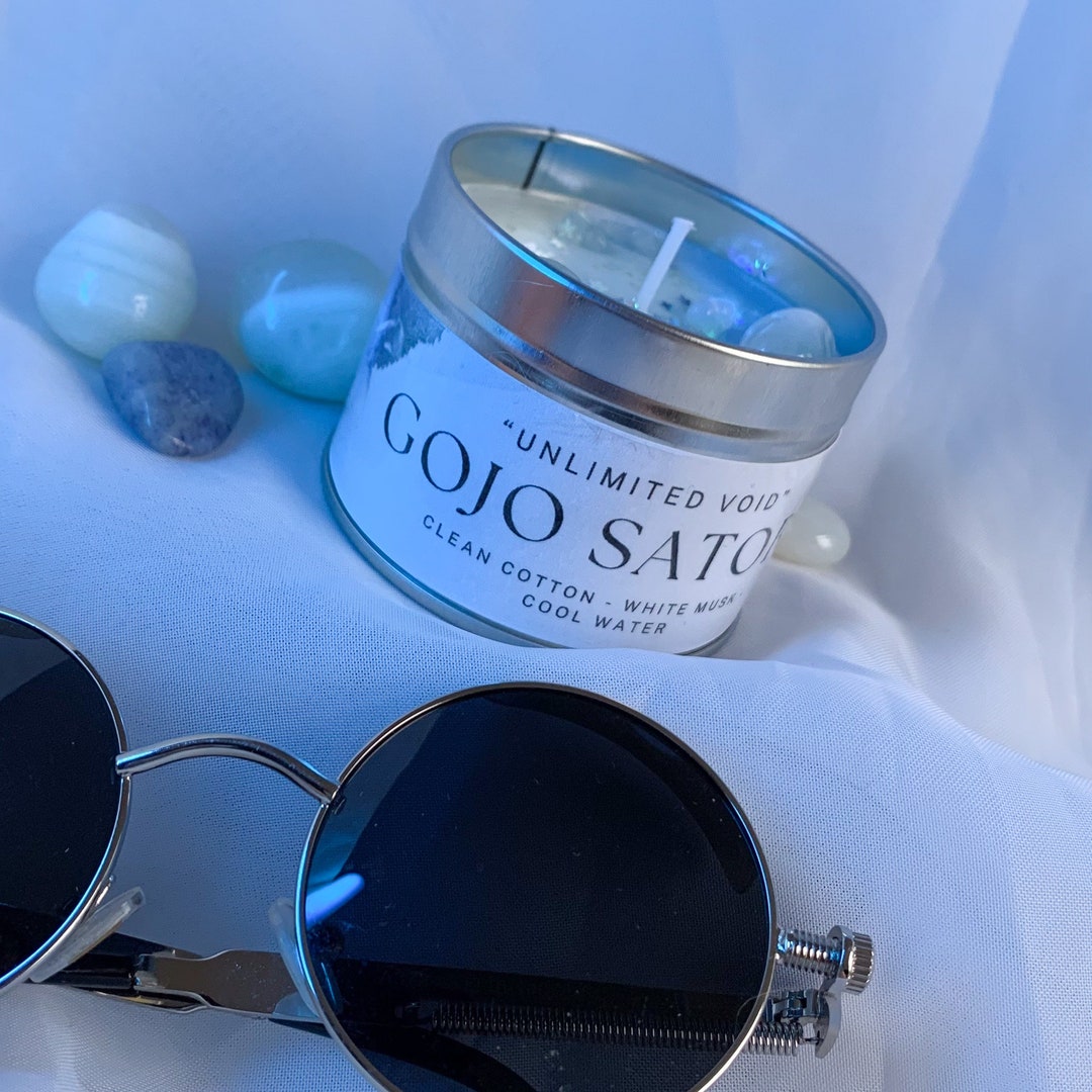 GOJO SATORU Inspired Candle 'unlimited Void' Jujutsu - Etsy