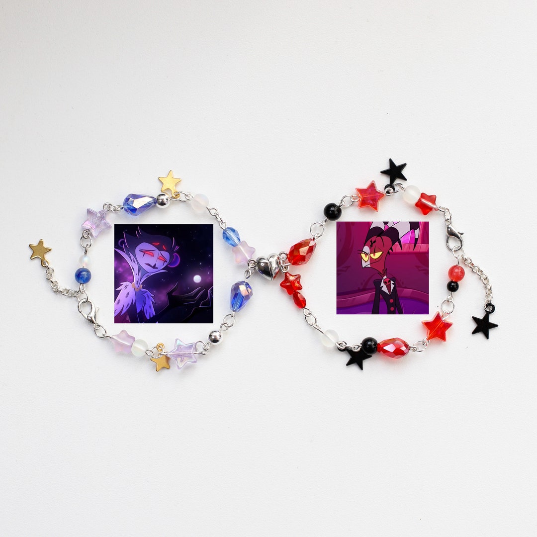 Stolas Blitzo Inspired Friendship Bracelet Helluvaboss Inspired ...