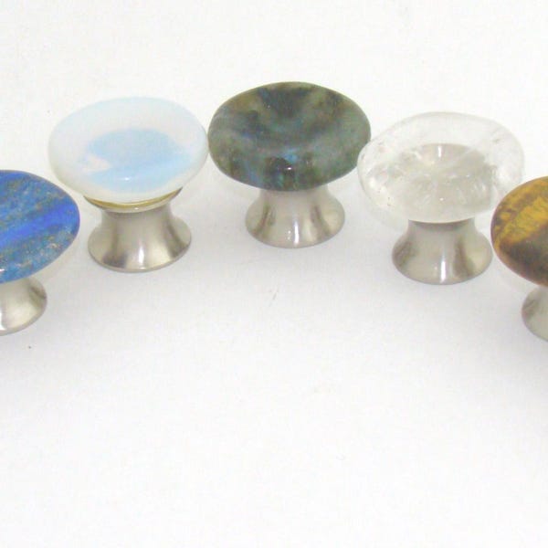 Pyrite Knobs - Etsy