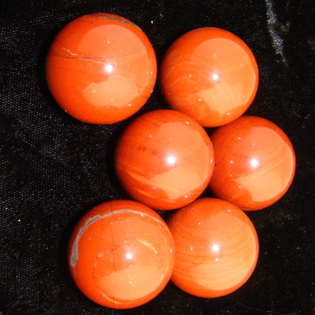 15# NOW HALF OFF Red 30mm Spheres From Gemstone Hardware - Etsy