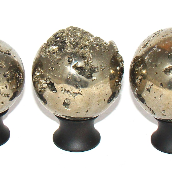 Pyrite Knobs - Etsy
