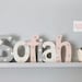 Wooden Jigsaw Name, Childs Bedroom Decor, Nursery Decor, Wooden Name ...