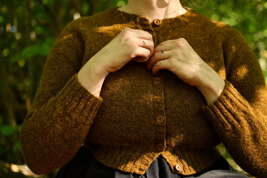 Rota Cardigan Knitting Pattern - Etsy