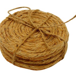 Jute Rope Coasters, Set of Four, Minimalistic All Natural Rope Coasters ...