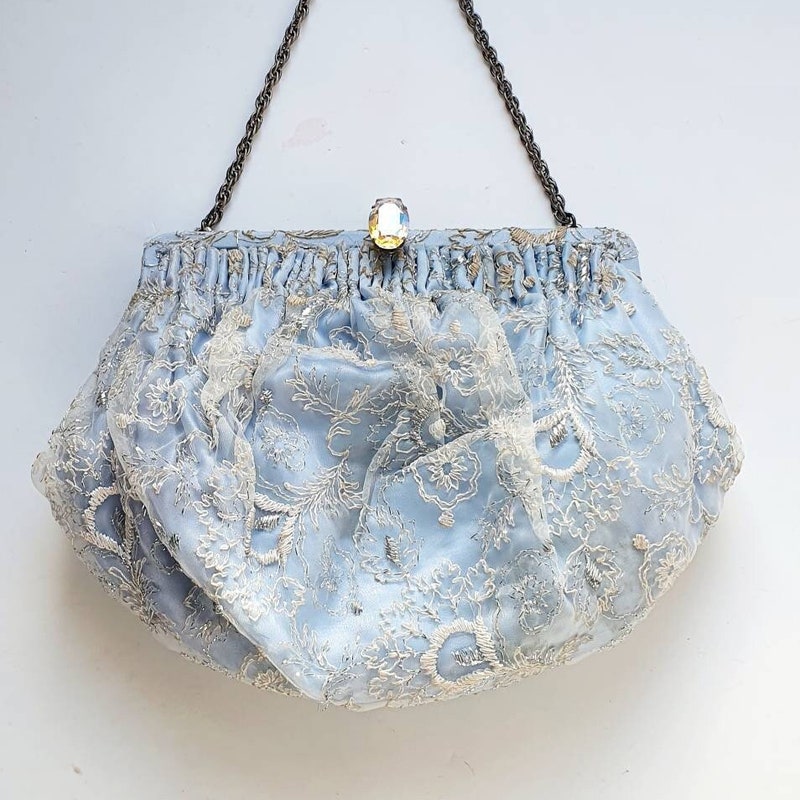 Vintage Lace Purse - Etsy