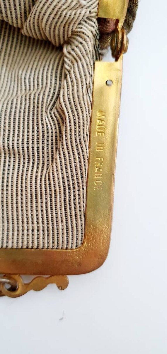 Antique bag, Edwardian bag, tapestry bag, decorative … - Gem