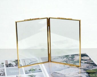 Double Glass Frame - Etsy