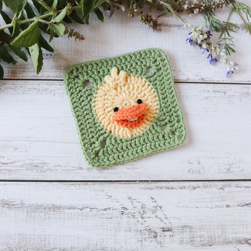 Crochet Tiger Square Pattern/ Animal Granny Square Motif/ - Etsy