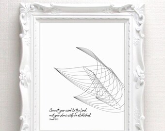 Proverbs 16 3 | Etsy