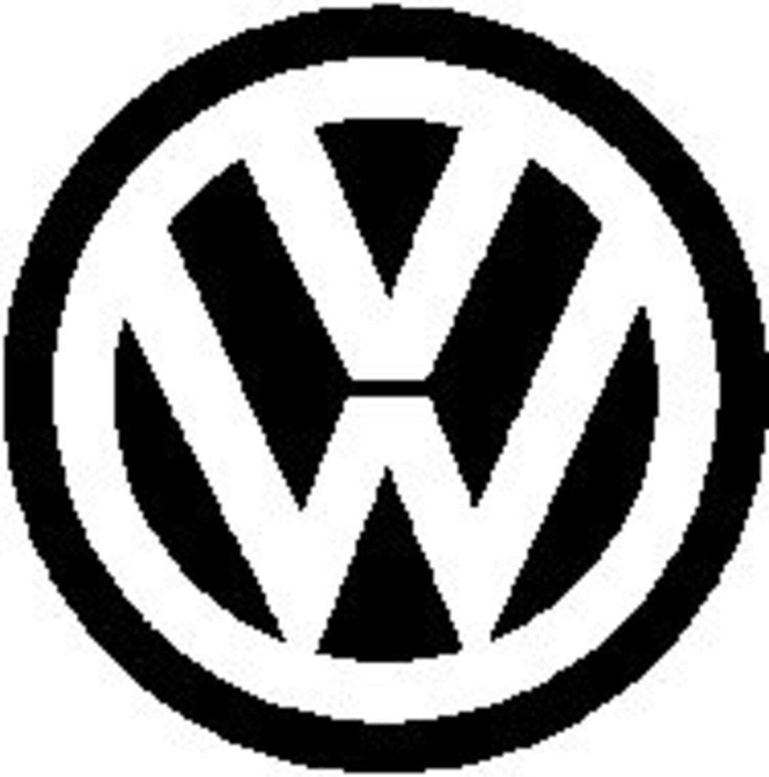 Badge Volkswagen VW - Modèle de livre découpé et plié - Etsy France