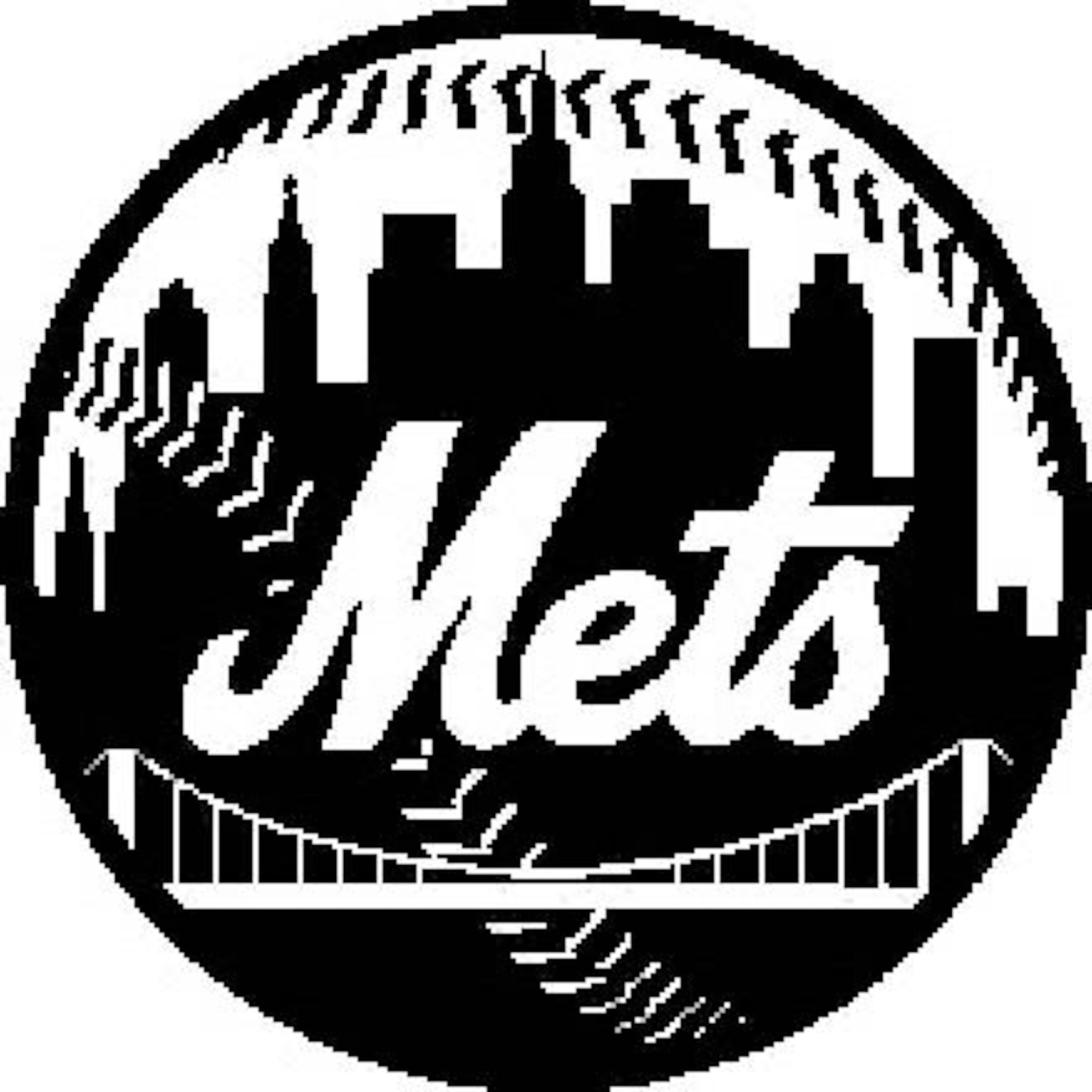 Book Cut and Fold Pattern, New York Mets - Etsy