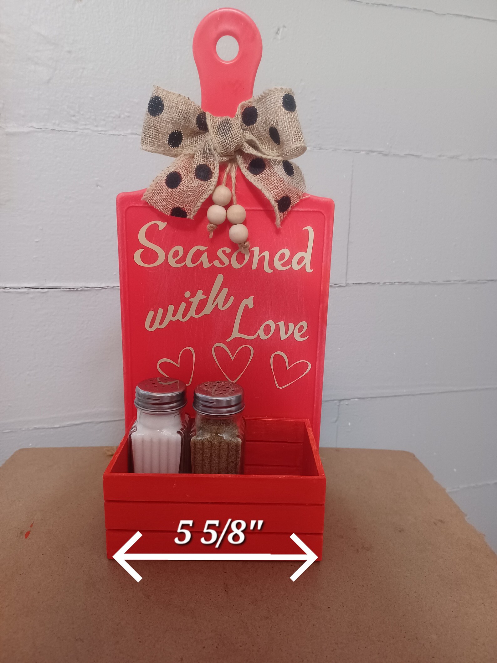 Salt & Pepper Caddy - Etsy