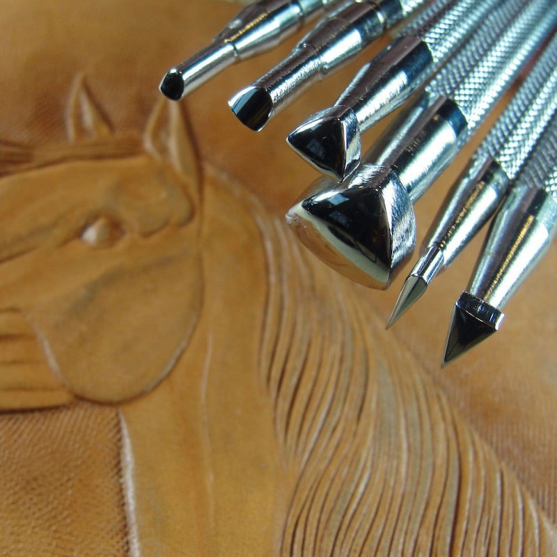 Leather Stamp Cartoon - Etsy