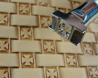 Cross Leather Stamp - Etsy