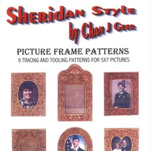 Sheridan Style Picture Frame Patterns by Chan Geer (leather Pattern ...