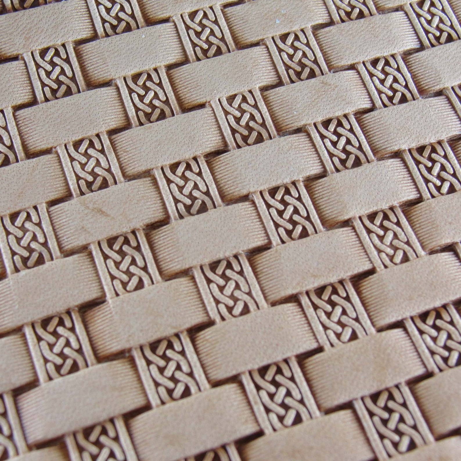 Celtic Basket Weave Leather Stamp, Stainless Steel Leather Stamping ...