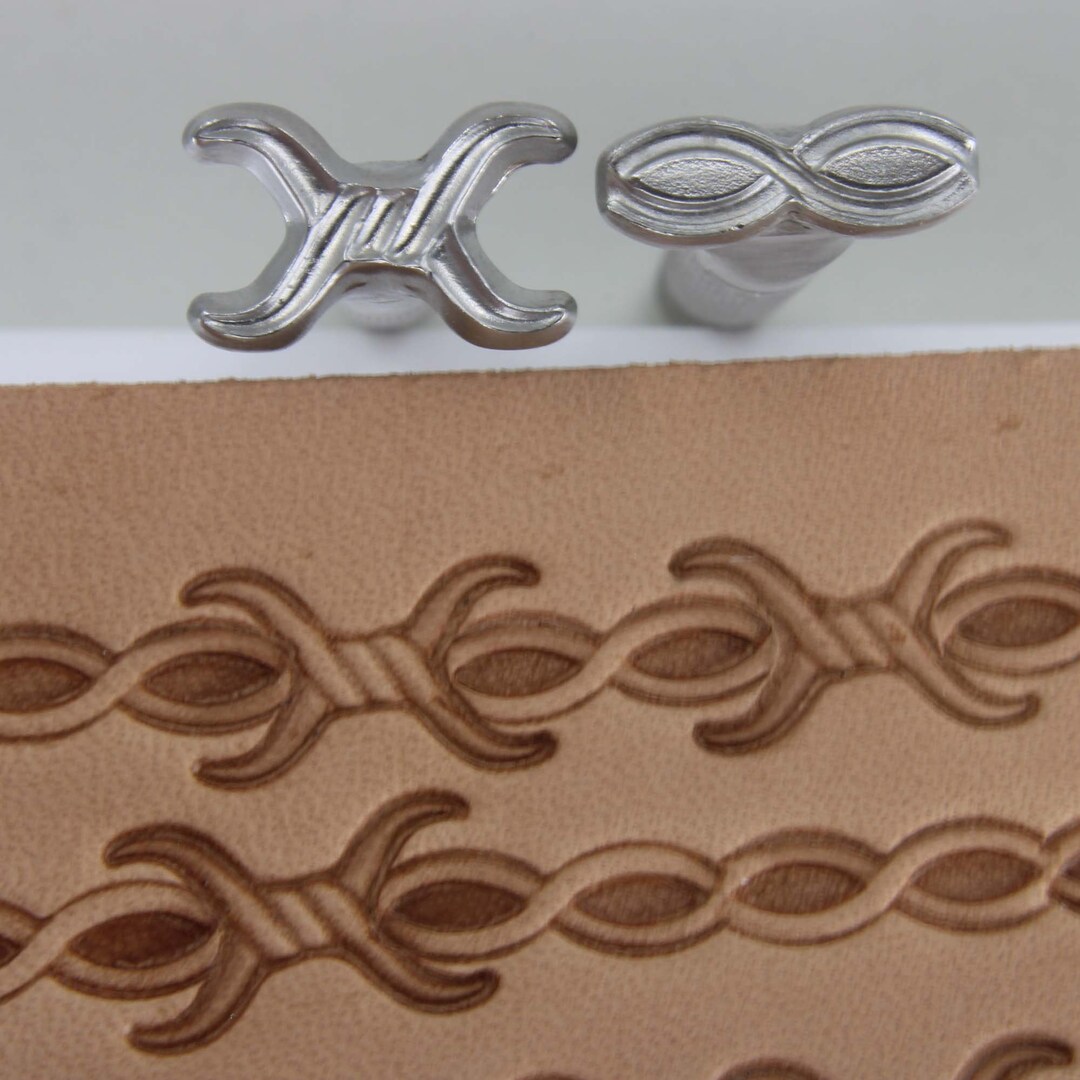 Stainless Steel Craftplus - 4-prong Barbed Wire Border Stamp Set (2 ...