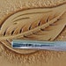 Craft Japan - Small Leaf Liner Stamp, Lined Triangle (leather Stamping ...