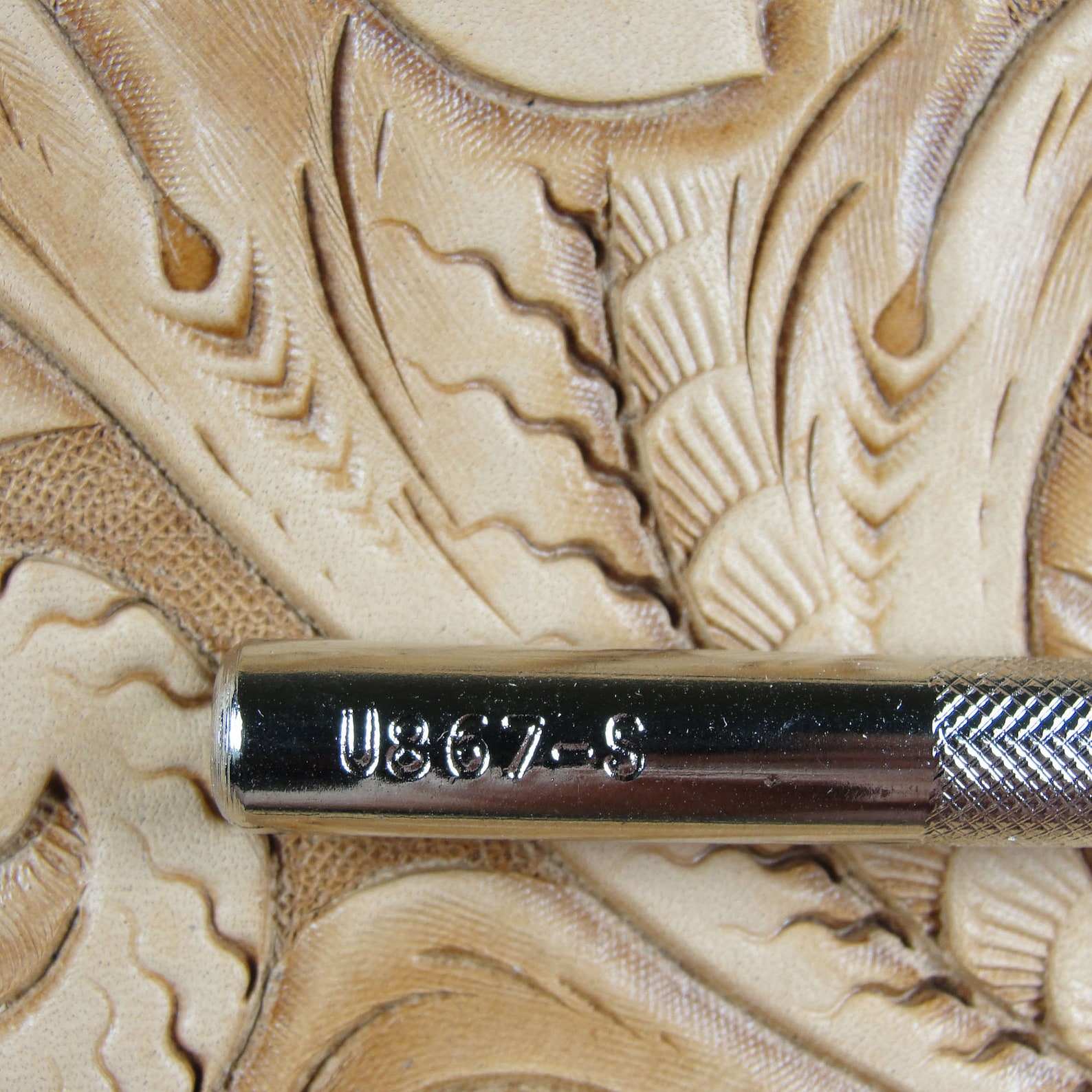 Leather Stamping Tool U867S Large Mule's Foot Stamp - Etsy