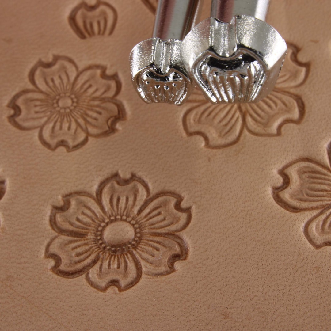 Leather Stamping Tools - 2-piece Flower Petal Stamp Set - Etsy