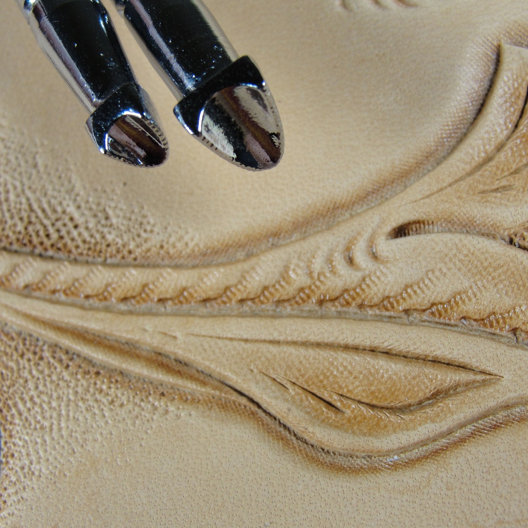 Japan Select - Mule's Foot Stamps (2-piece Set, Leather Stamping Tools ...