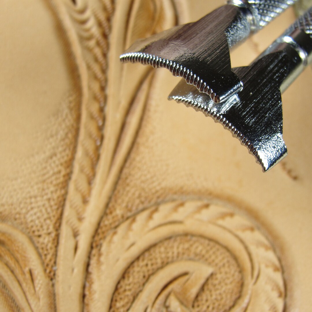 Japan Select - Thin Veiner Stamps (2-piece Set, Leather Stamping Tools ...