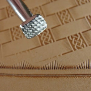 Leather Stamping Tool - Checkered Border Beveler Leather Stamp, B971 - Etsy