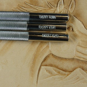 Stainless Steel Barry King - 3-piece Figure Beveler Set (leather Tools ...