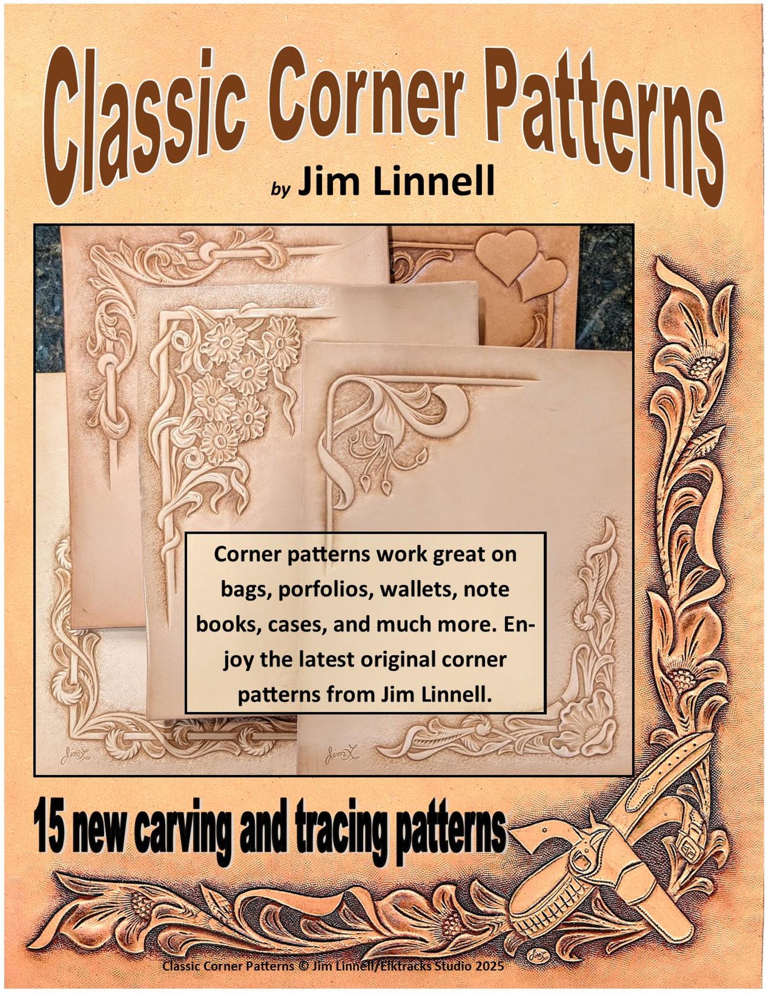 Classic Corner Patterns for Leather Carving by Jim Linnell ...