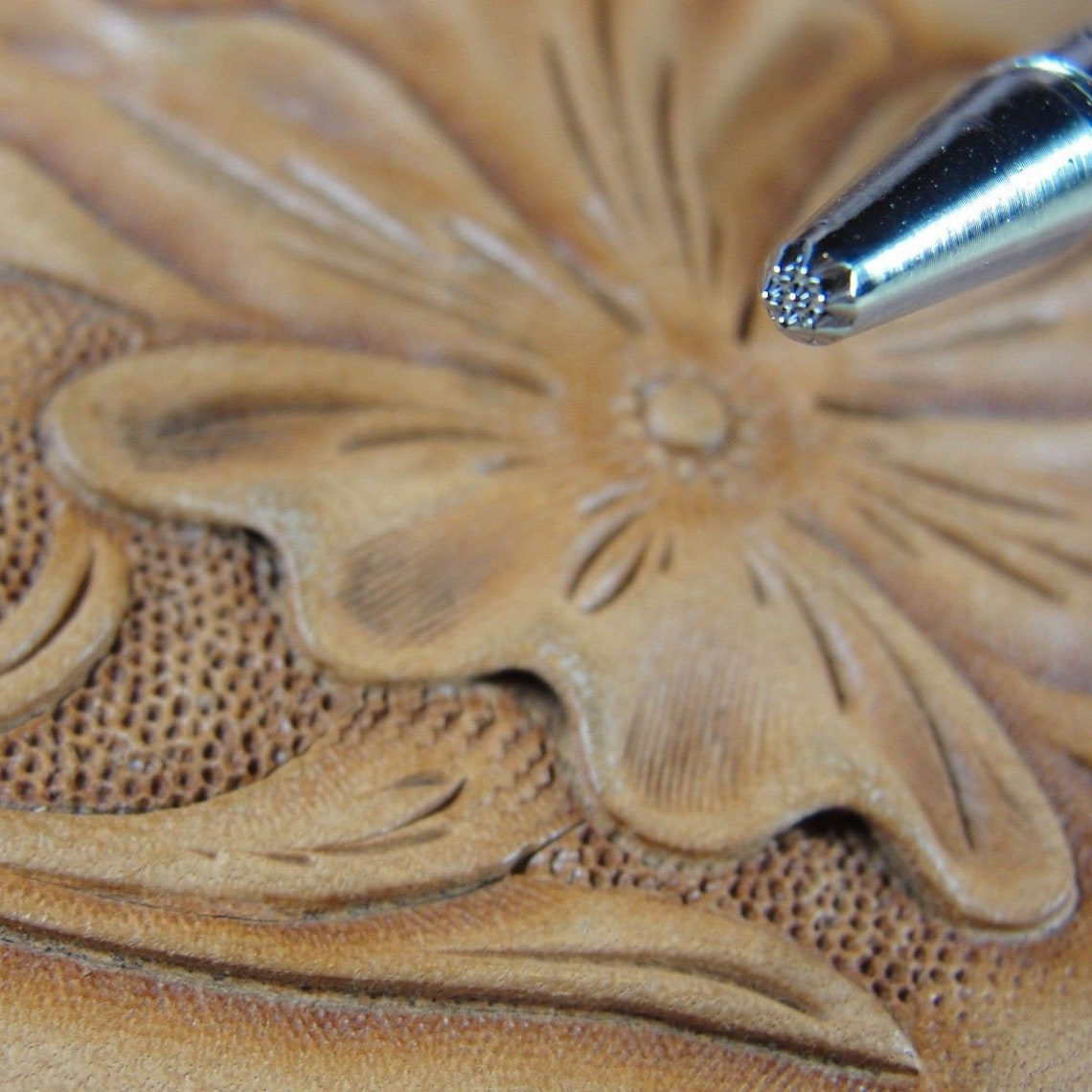 Craft Japan - #A100 Background Stippler Stamp (leather Stamping Tool ...