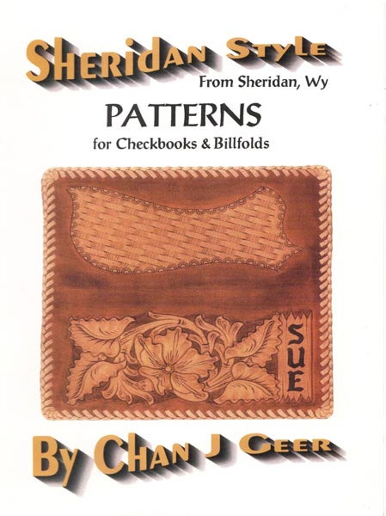 Sheridan Style Checkbook Leather Patterns by Chan Geer - Etsy UK