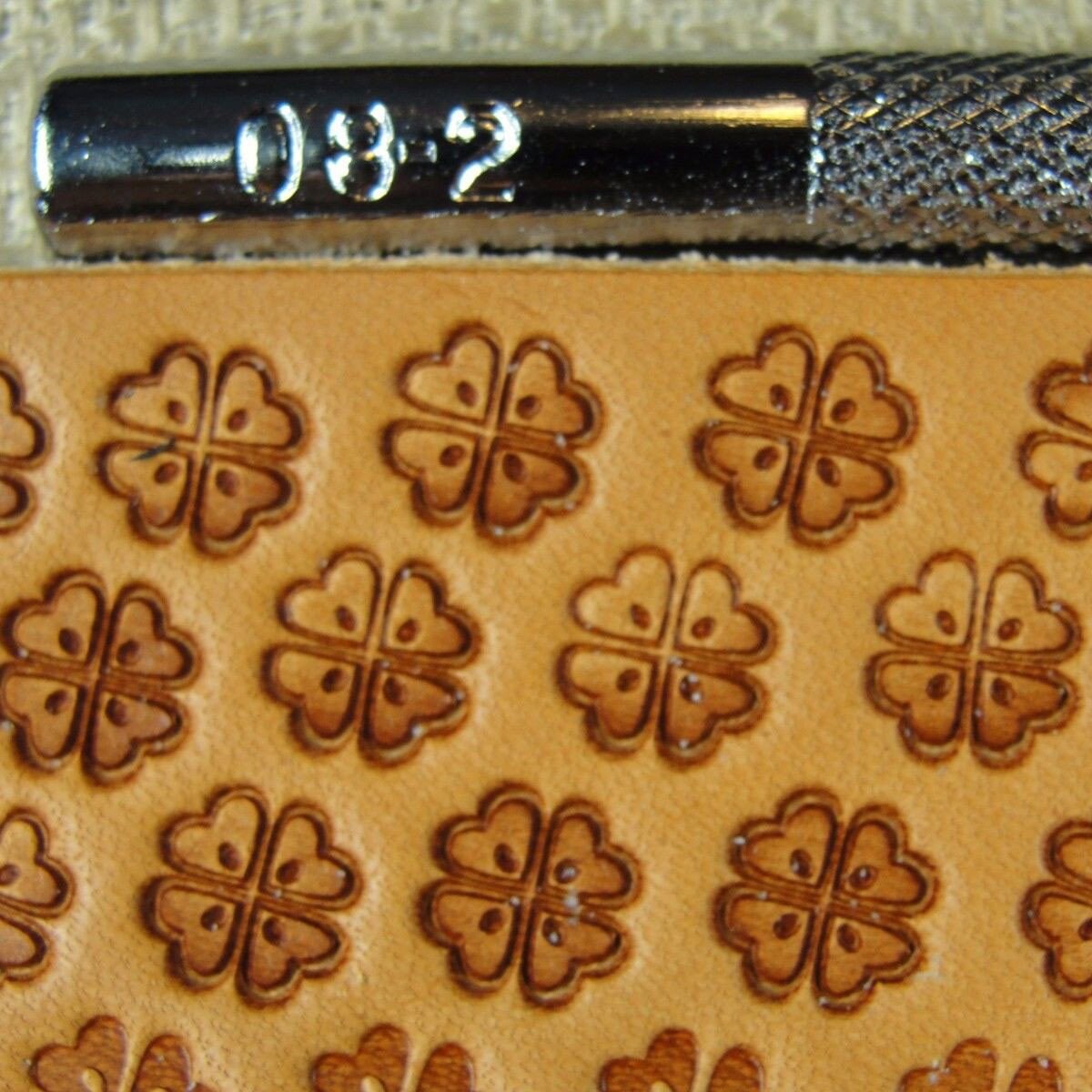 Craft Japan O8-2 Four Leaf Clover Stamp leather Stamping - Etsy