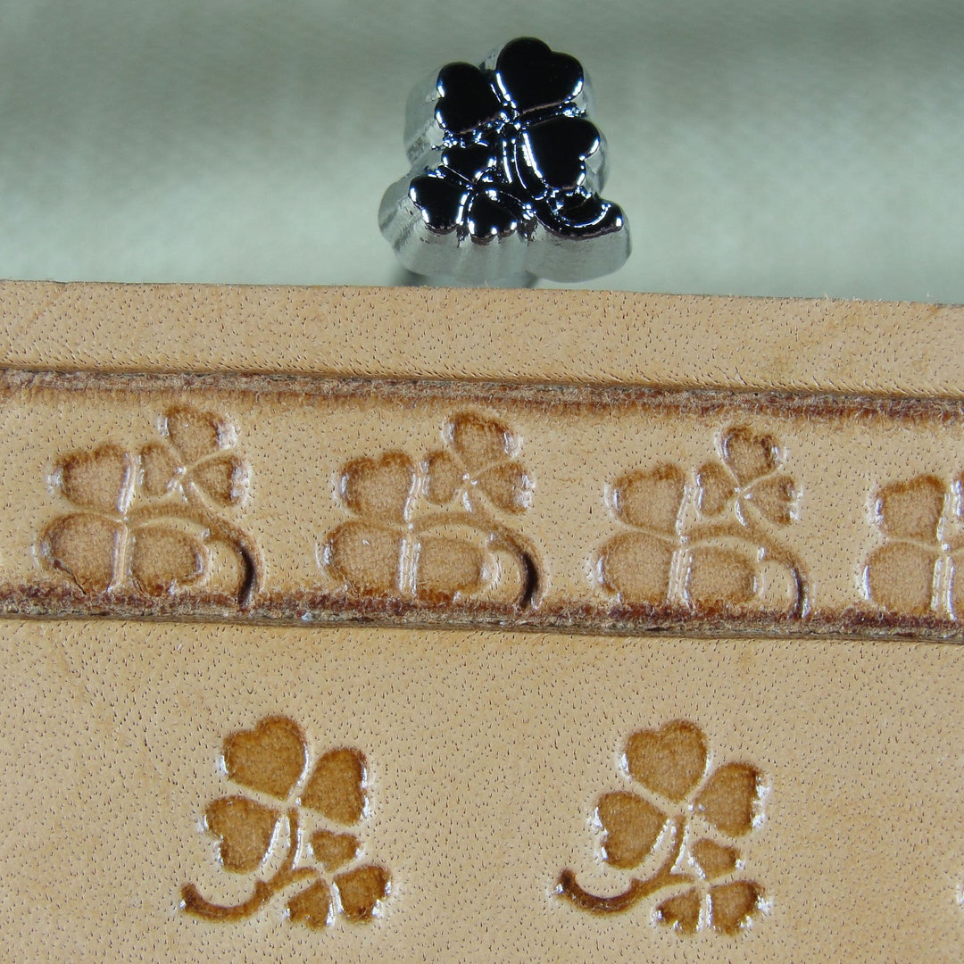 Japan Select - #O147 Clover Leaf Stamp (leather Stamping Tool) - Etsy