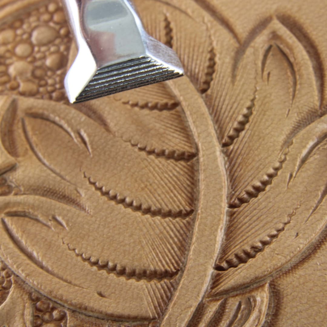 Leaf Liner Leather Stamp, Stainless Steel Leather Stamping Tool ...