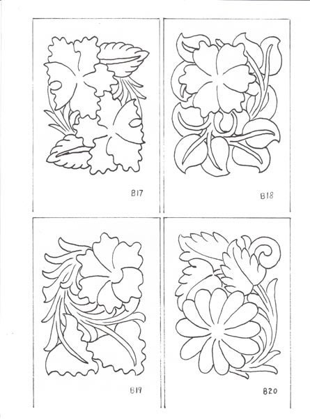 Sheridan Style Checkbook Leather Patterns by Chan Geer (leathercraft ...