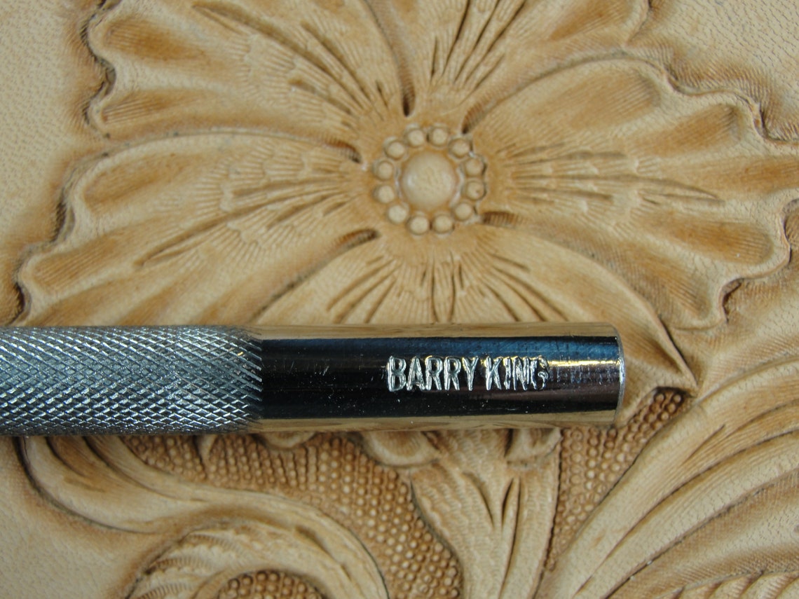 Stainless Steel Barry King - #3 Fluted Camouflage Stamp (leather ...