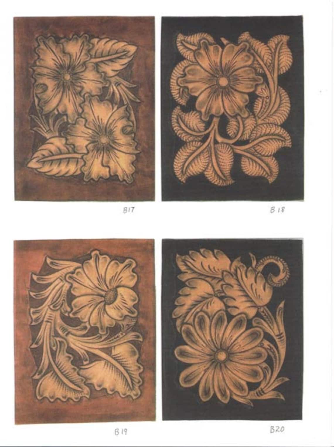 Sheridan Style Checkbook Leather Patterns by Chan Geer | Etsy