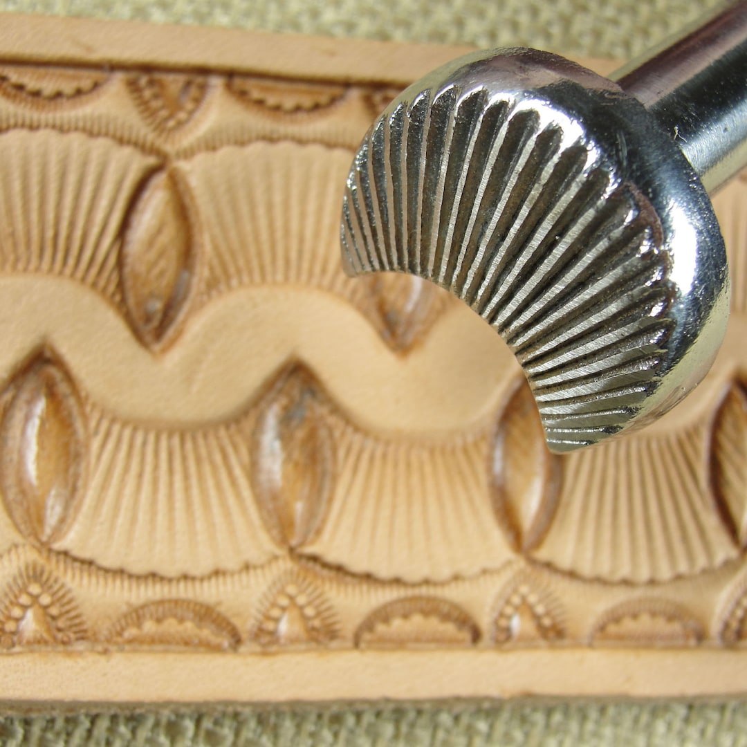 Leather Stamping Tool - #6455 Large Camouflage Stamp - Etsy