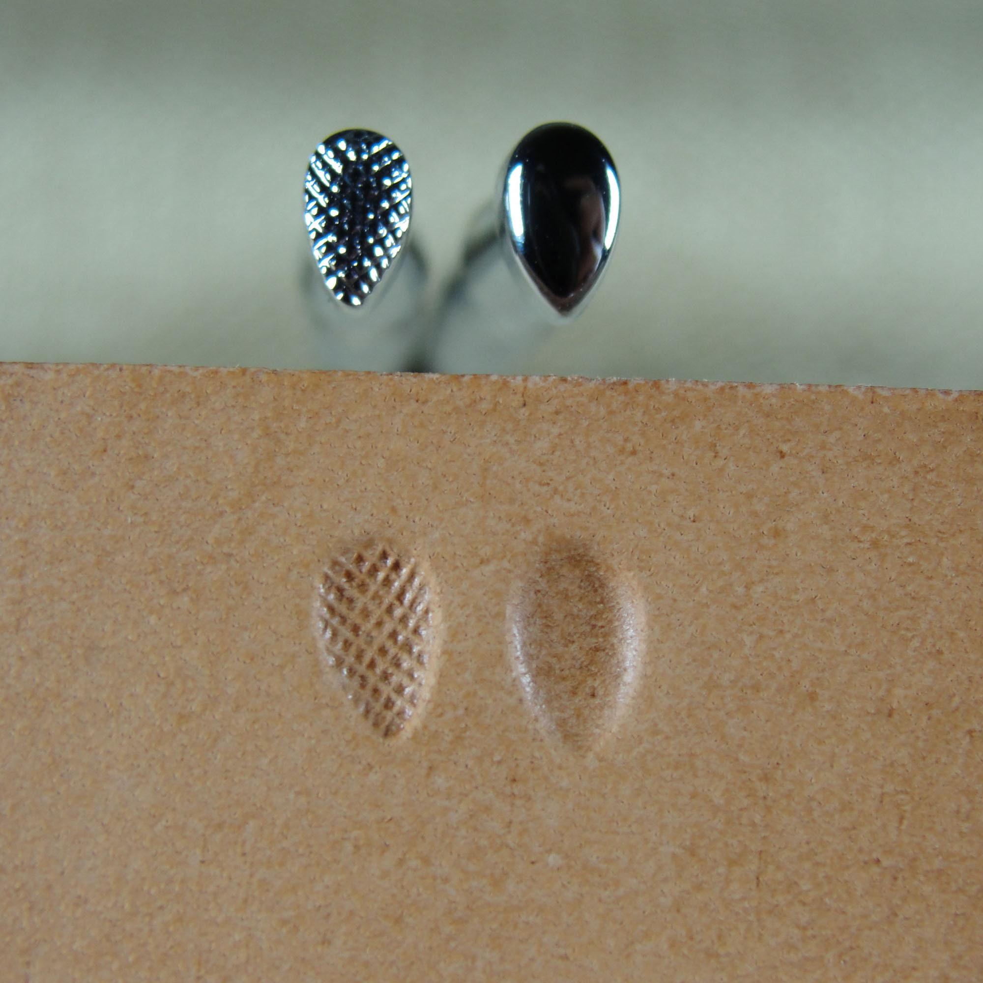 Steel Craft Japan Small Pear Shader Stamp Set 2 Leather - Etsy