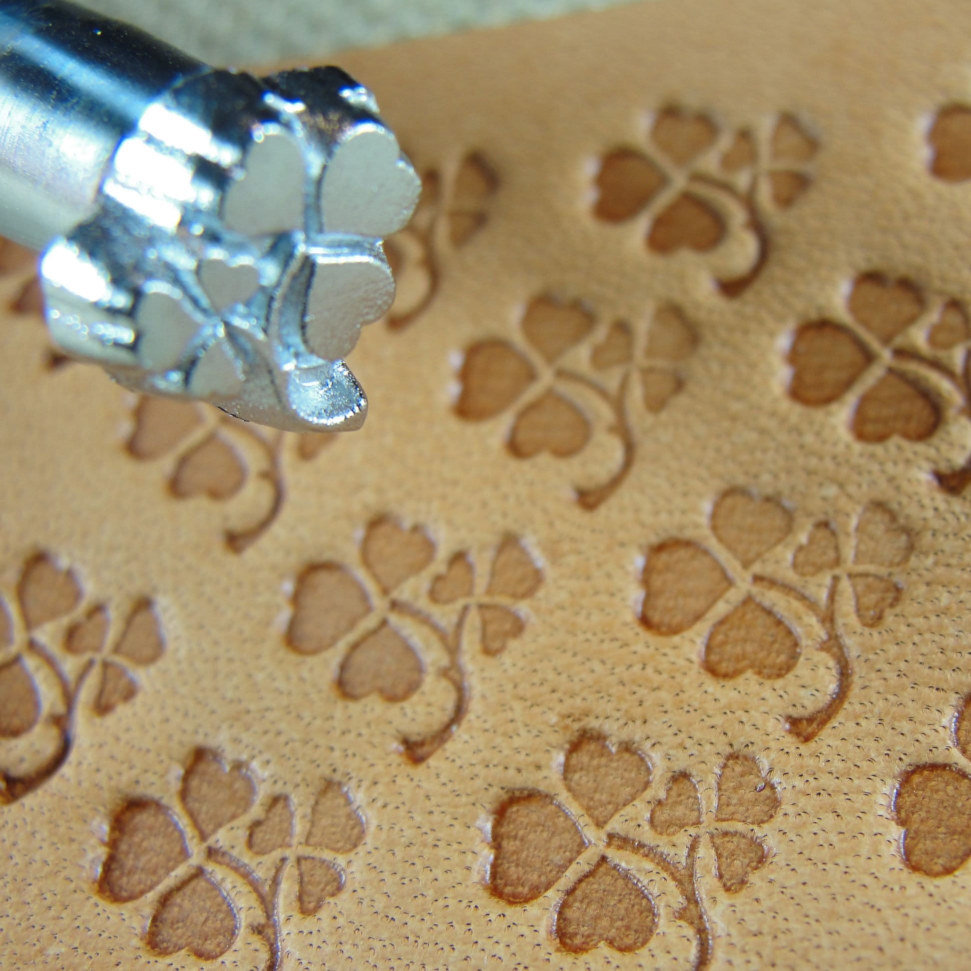 Craft Japan E377 Clover Leaf Stamp leather Stamping Tool - Etsy