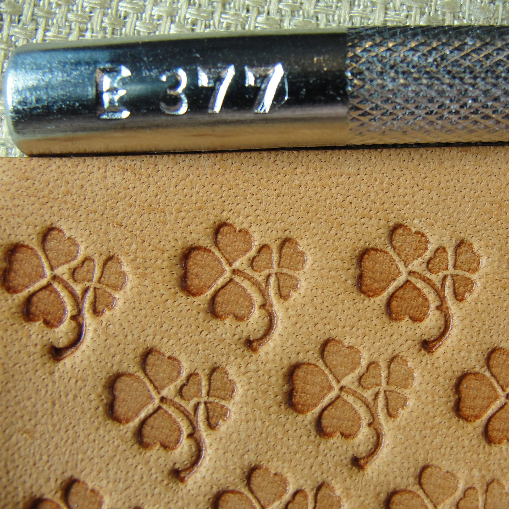 Craft Japan E377 Clover Leaf Stamp leather Stamping Tool - Etsy