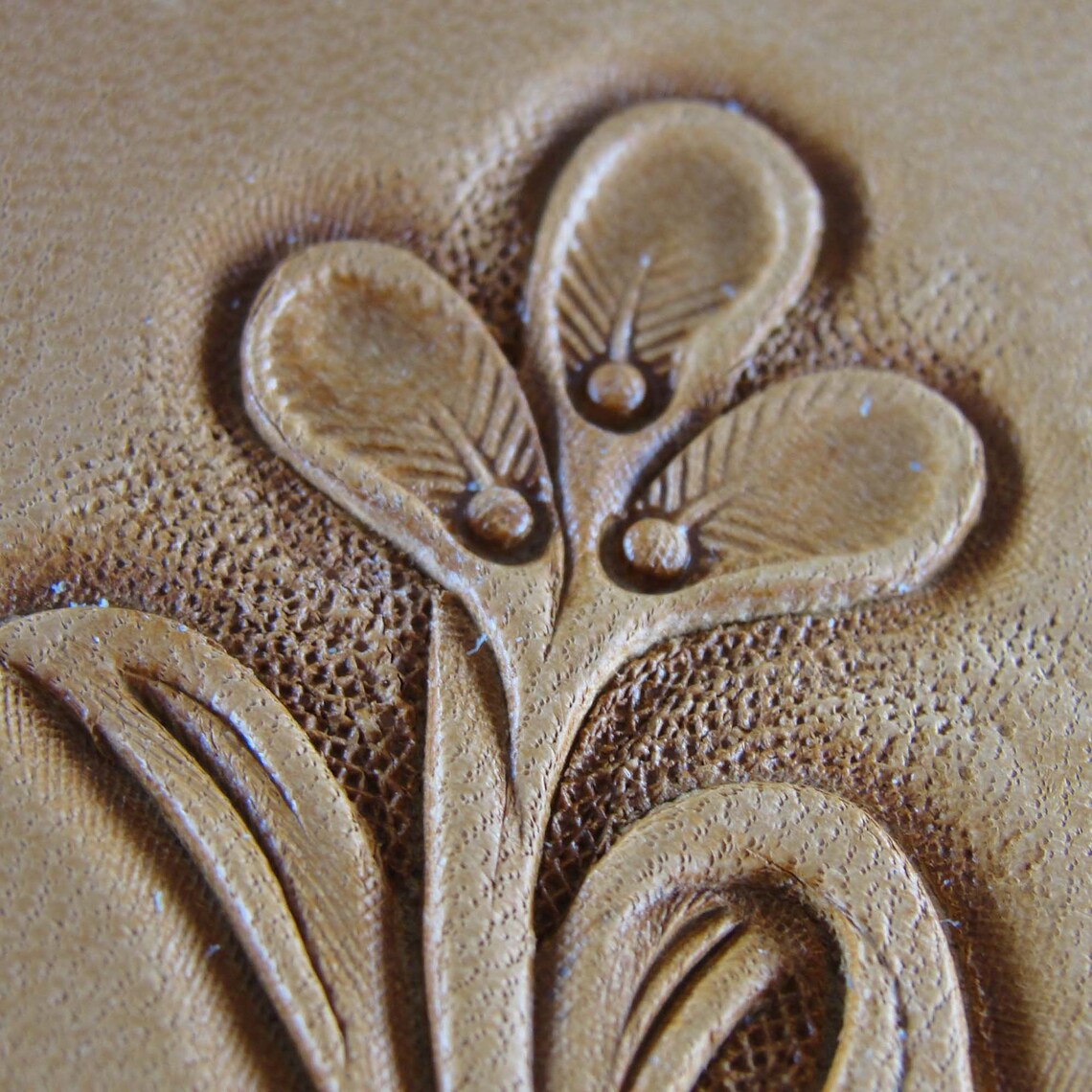 Japan Select - #O75/O76 Curved Sunburst Stamp Set (2 Leather Stamping ...