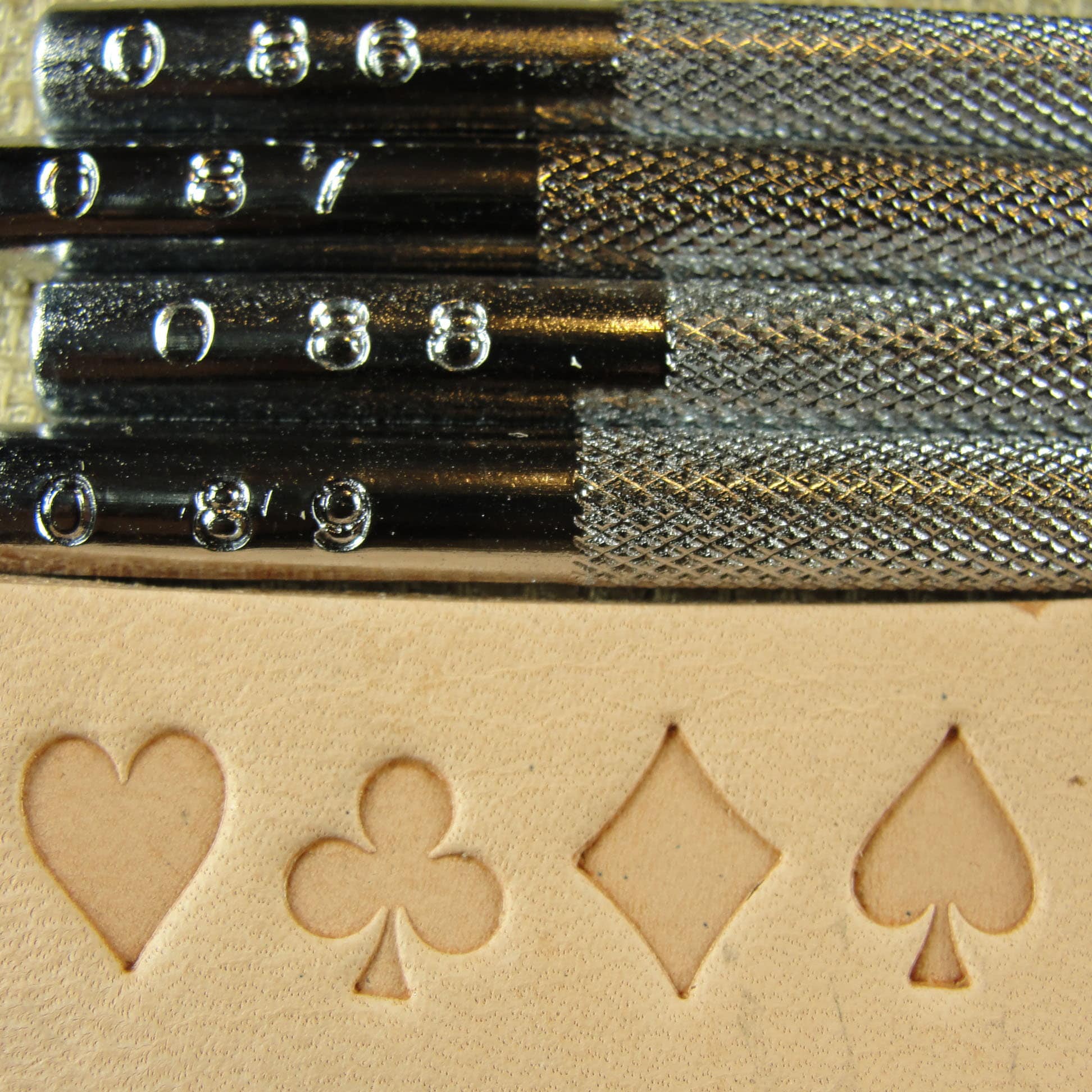 Craft Japan - Playing Card Suits Set (4 Leather Stamping Tools) - Etsy