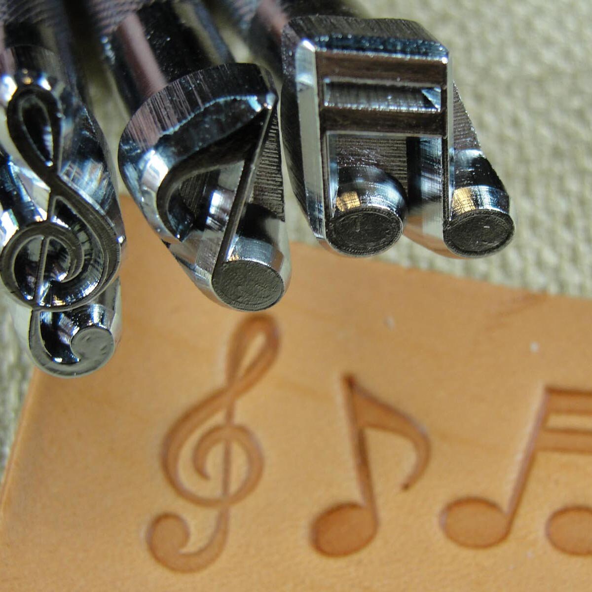 Craft Japan Music Note Stamp Set 3 Leather Stamping Tools - Etsy