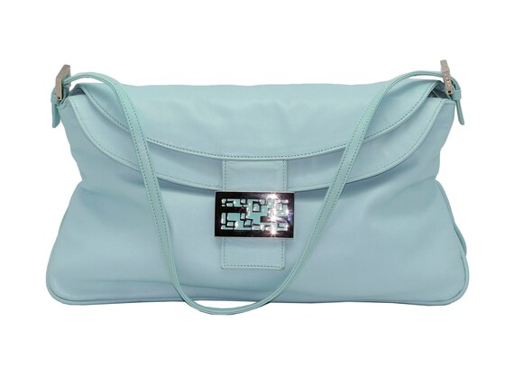 Fendi baby blue leather bag - Gem