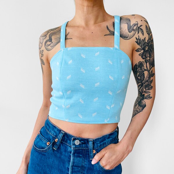 Corset Crop Top - Etsy