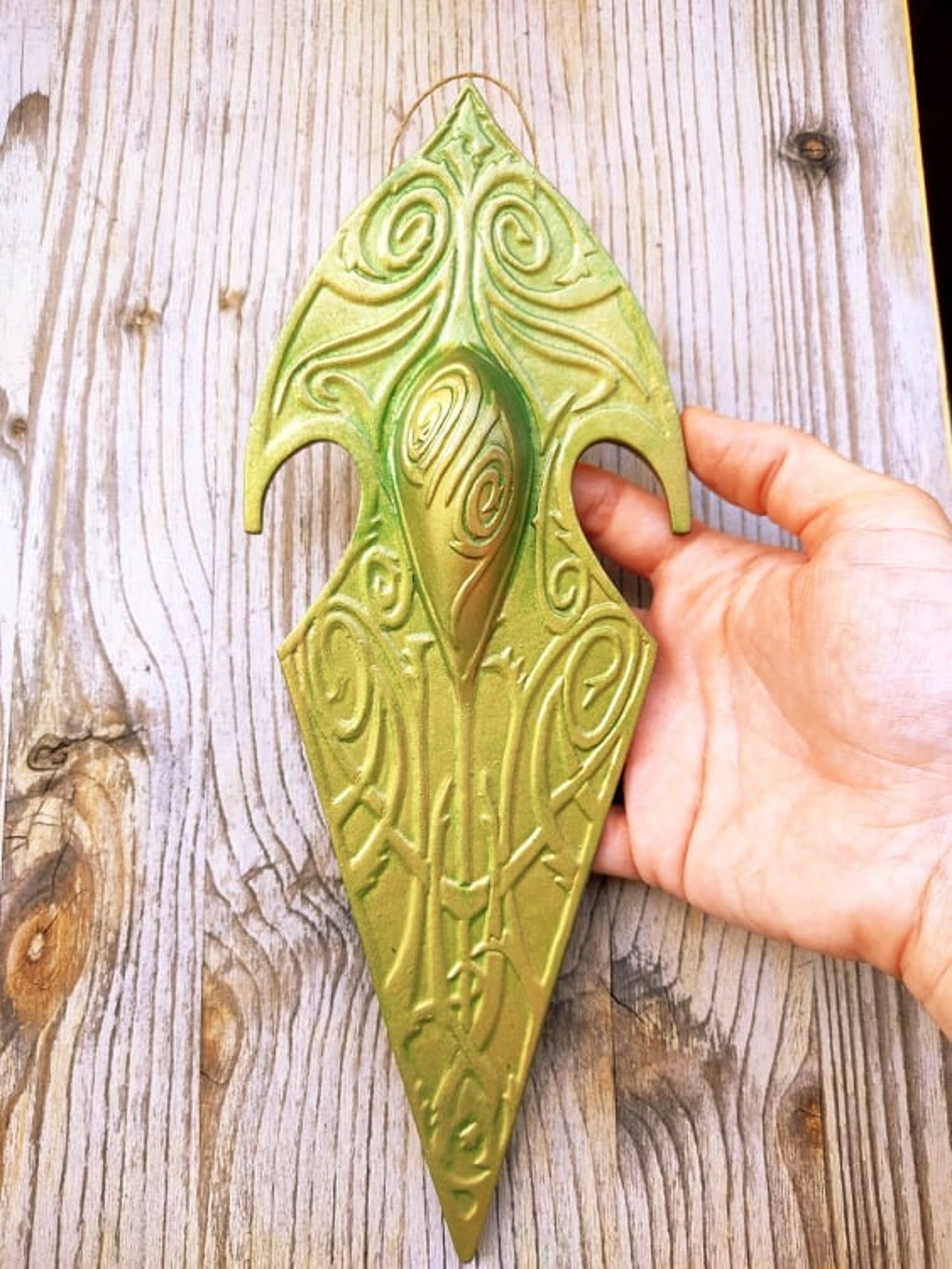 High Elven Mini Shield Wall Decor Lord of the Rings the | Etsy